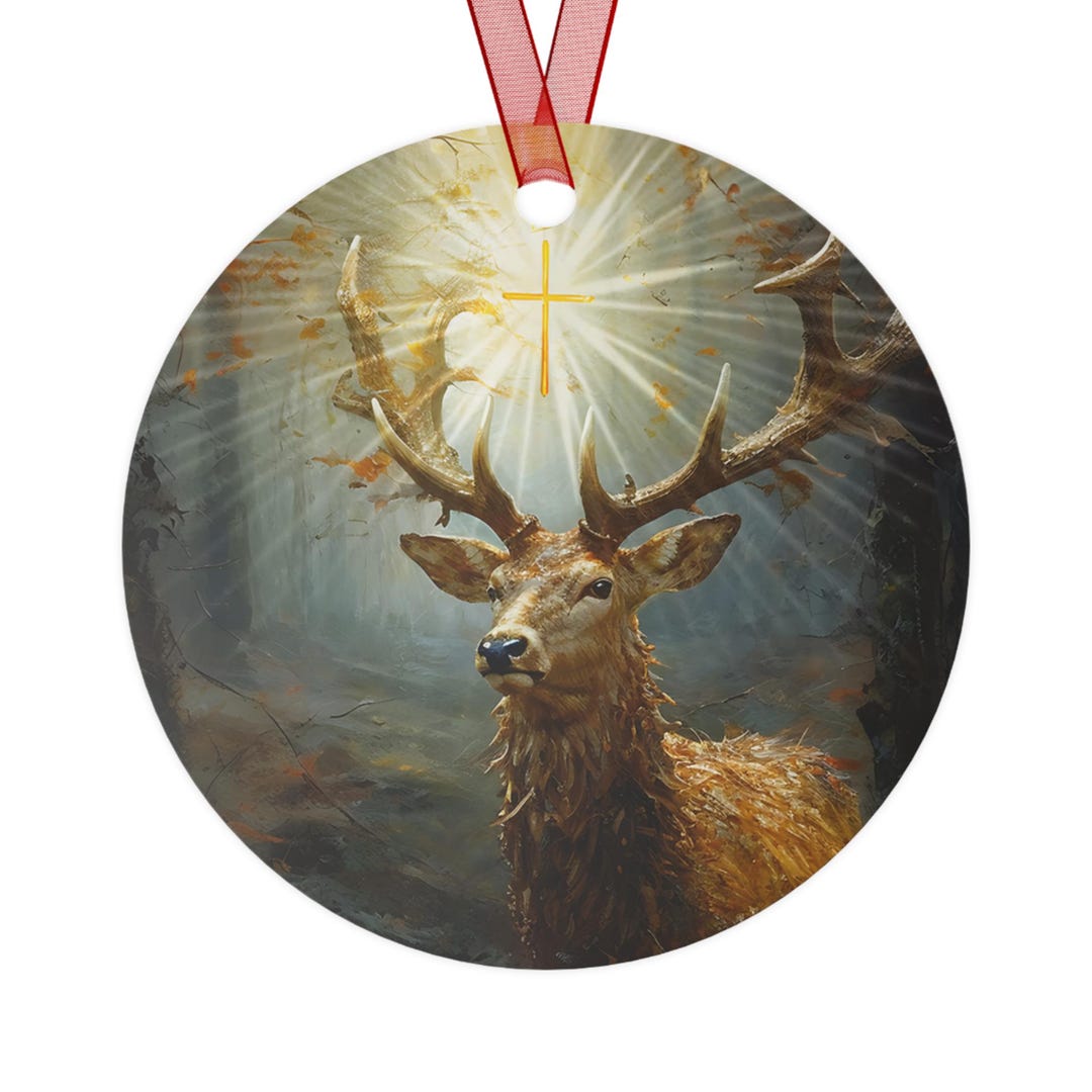 The Stag of Saint Hubert / Saint Hubertus Stag - Religious Holiday ...