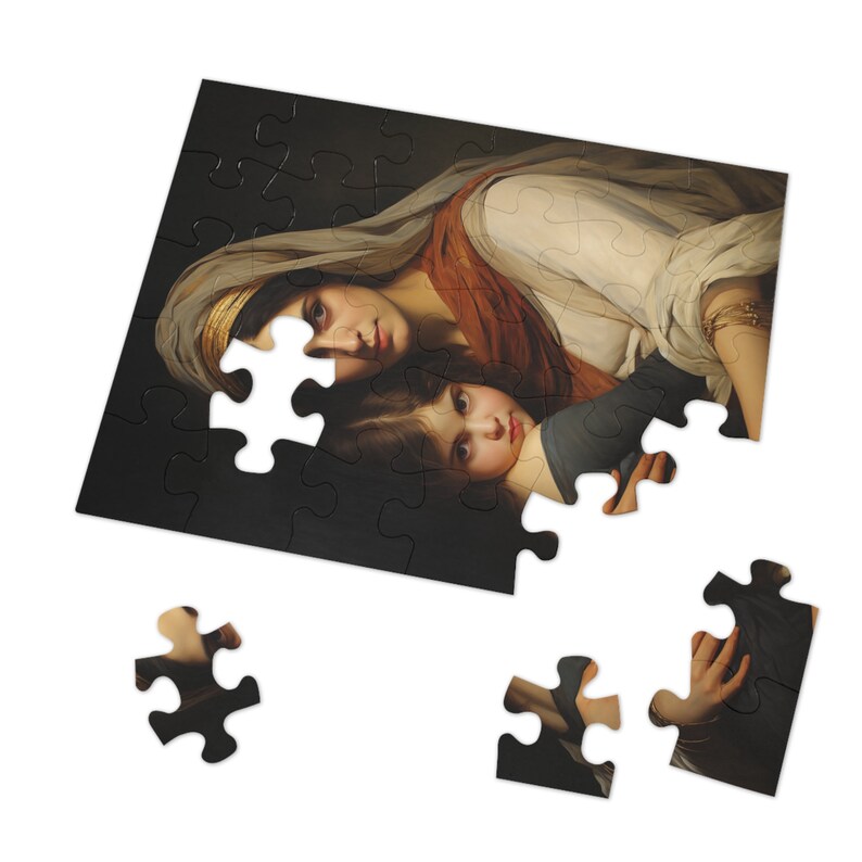 Saint Anne Mother to Mary the Blessed Virgin Puzzle and Keepsake Tin ...