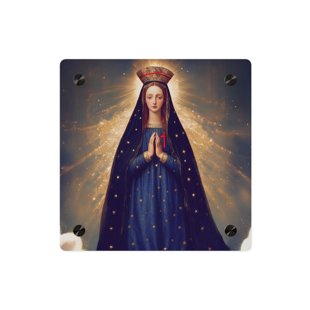 Our Lady of Pontmain Wall Art Panel - Ready to Hang Acrylic Print ...