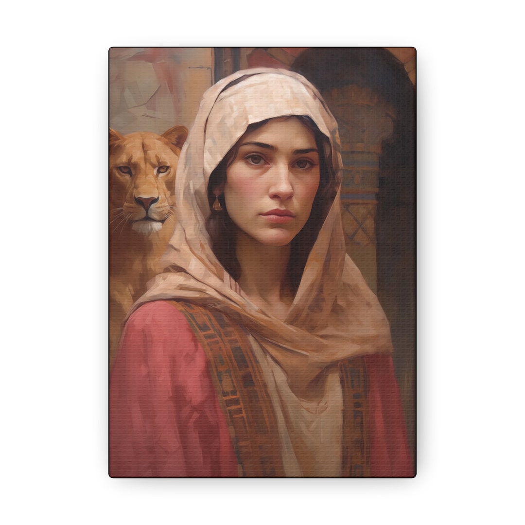 Saint Daria Gallery Wrapped Canvas Sanctified Souls Print Religious Art ...