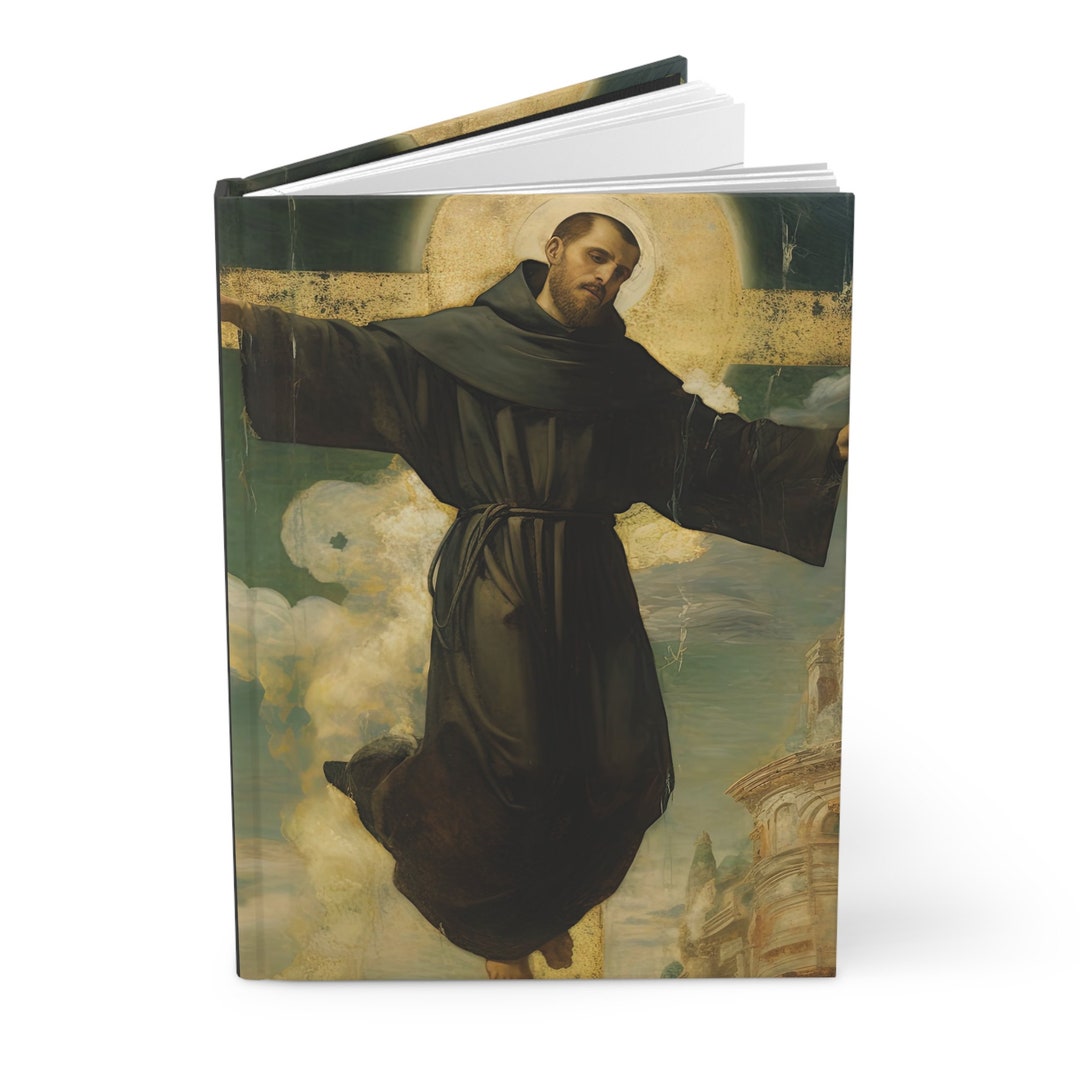 Saint Joseph of Cupertino Hardcover Lined Journal - Devotional Notebook ...