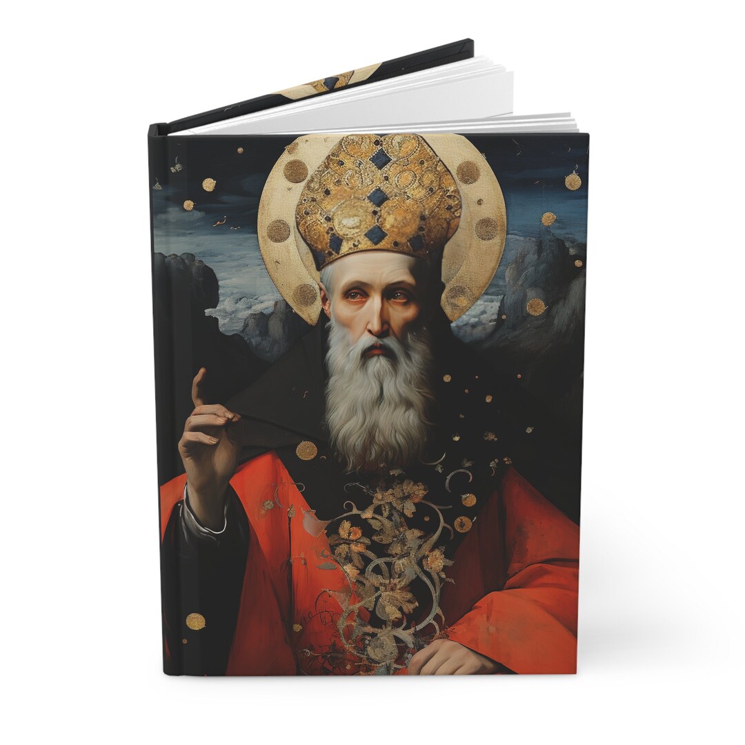 Saint Augustine of Hippo Hardcover Lined Journal - Devotional Notebook ...