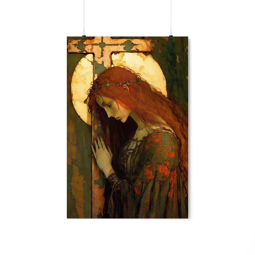 The Eternal Hope of Mary Magdalene Print - Sanctified Souls Print ...