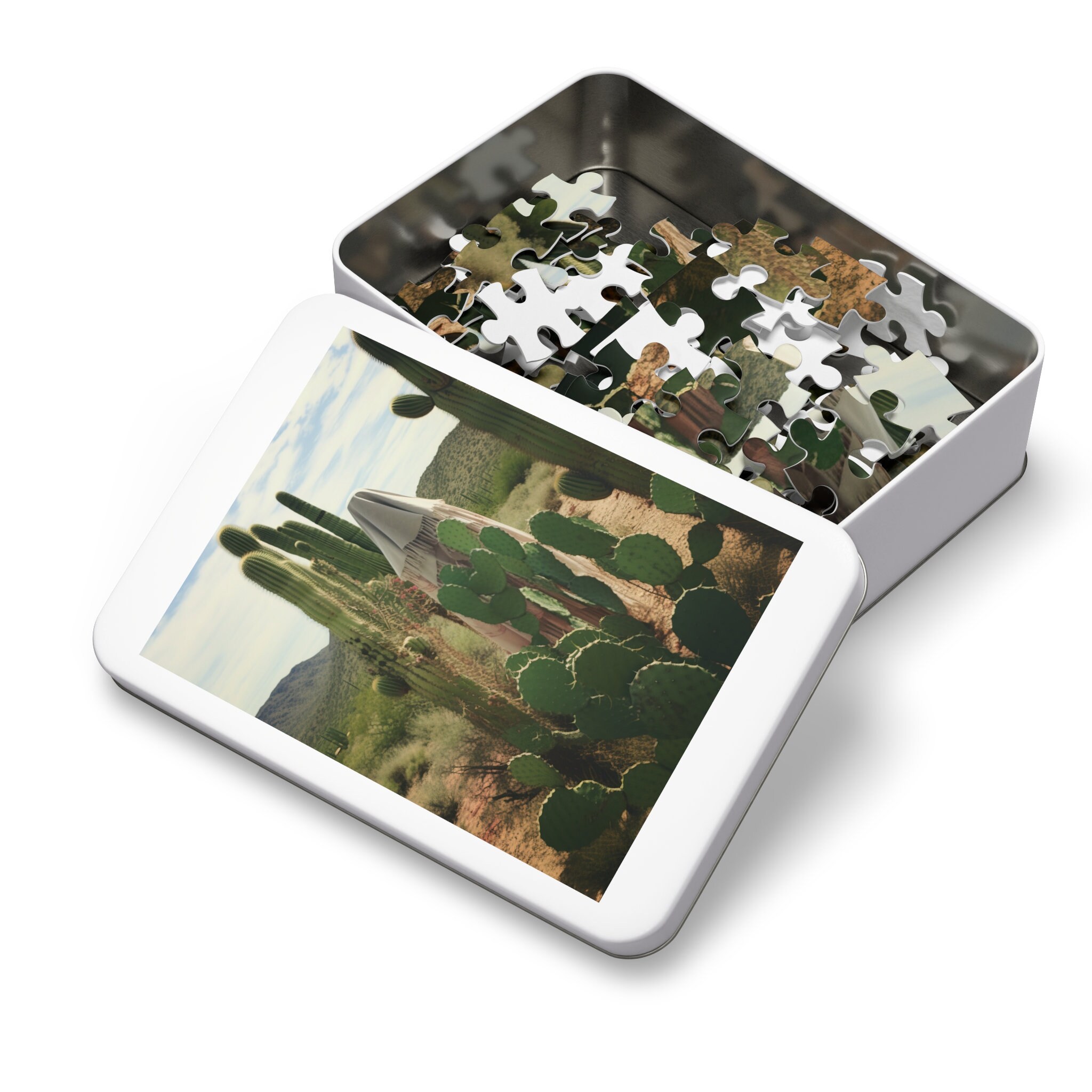 Saint Amma Syncletica - Puzzle and Keepsake Tin - Religious Jigsaw ...