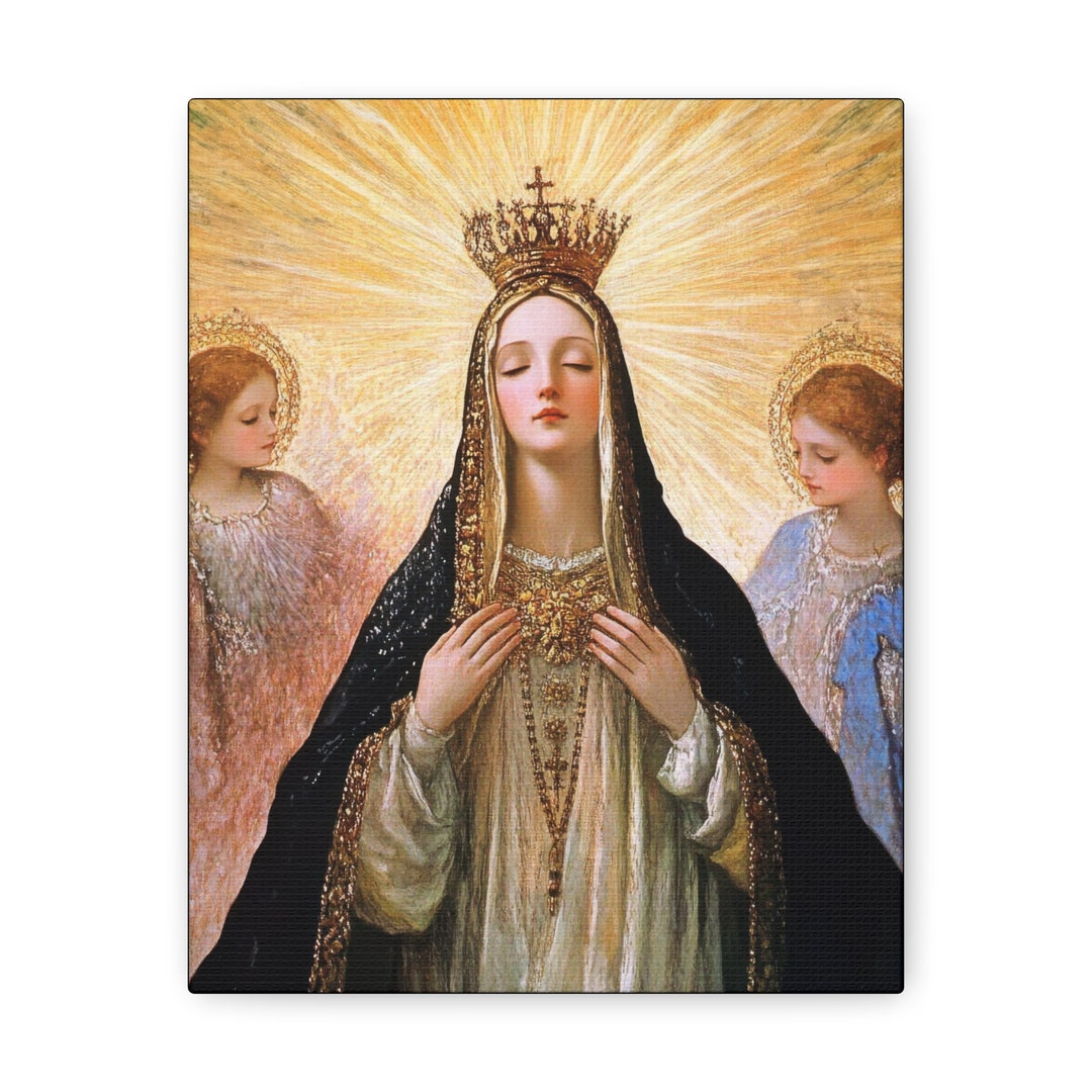 Divine Majesty: the Crowning of the Queen of Heaven - Gallery Wrapped ...