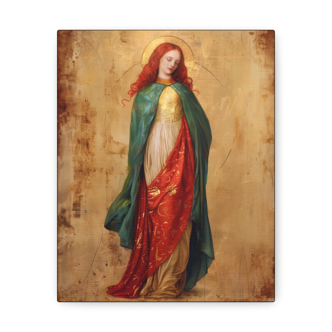 Resilient Spirit - Mary Magdalene's Faithful Path - Gallery Wrapped ...