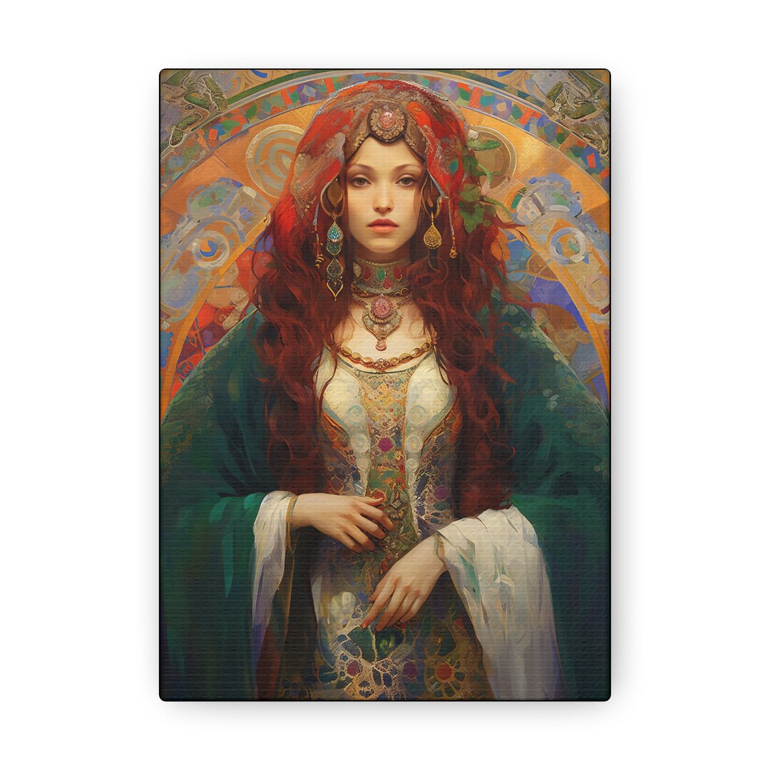 Saint Margaret of Antioch - Gallery Wrapped Canvas - Sanctified Souls ...