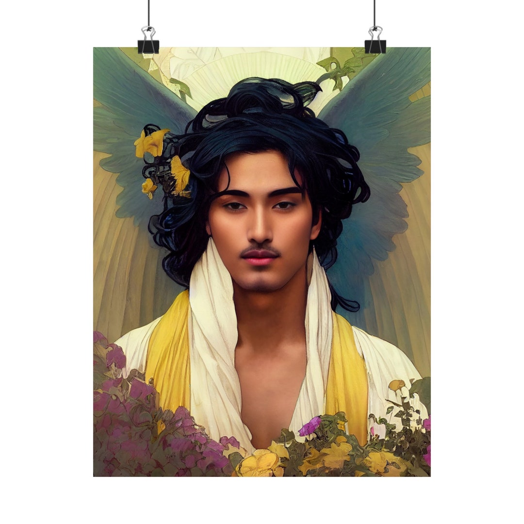 The Archangel Michael Poster Print - Guardian Angel Art Print ...