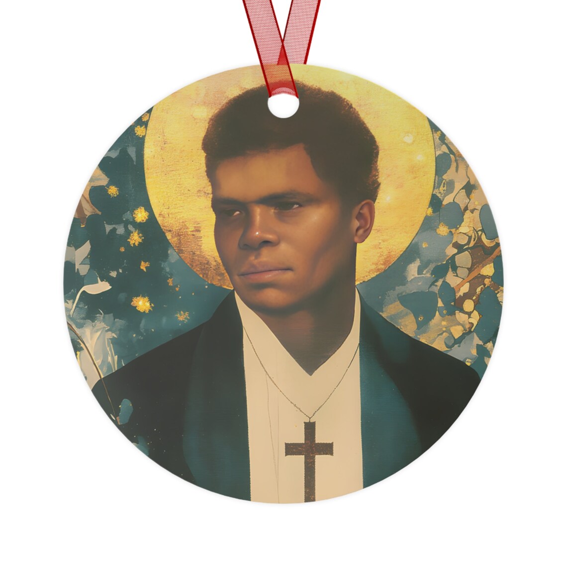 Blessed Peter to Rot Metal Ornament - Religious Holiday Christmas ...