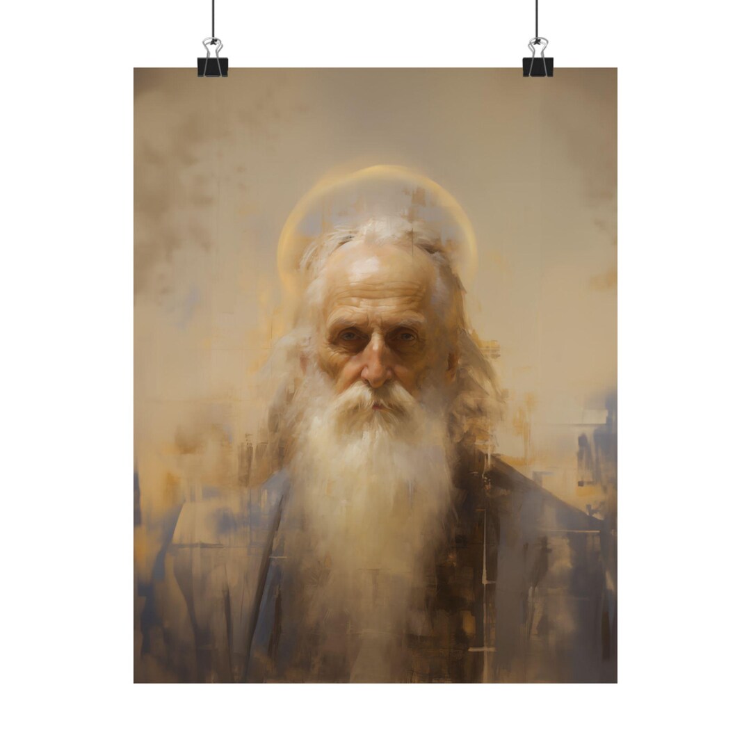 Saint Zachariah - Sanctified Souls Print - Multiple Sizes - Premium ...
