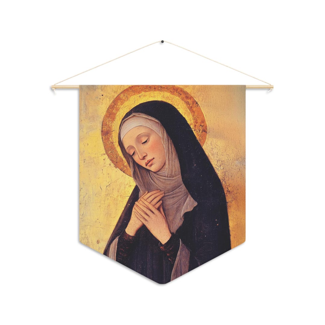 Saint Syncletica of Alexandria - Desert Mother - Pennant / Banner ...
