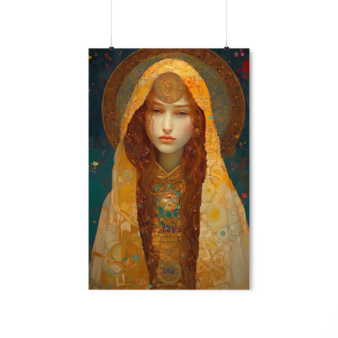 Saint Mary Magdalene Print - Sanctified Souls Print - Multiple Sizes ...