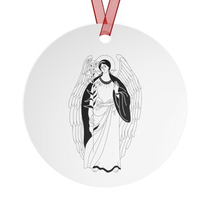 Saint Gabriel the Archangel Ornament - Religious Holiday Christmas ...