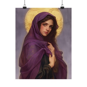 Saint Lydia Purpuraria / Lydia of Thyatira - Sanctified Souls Print ...