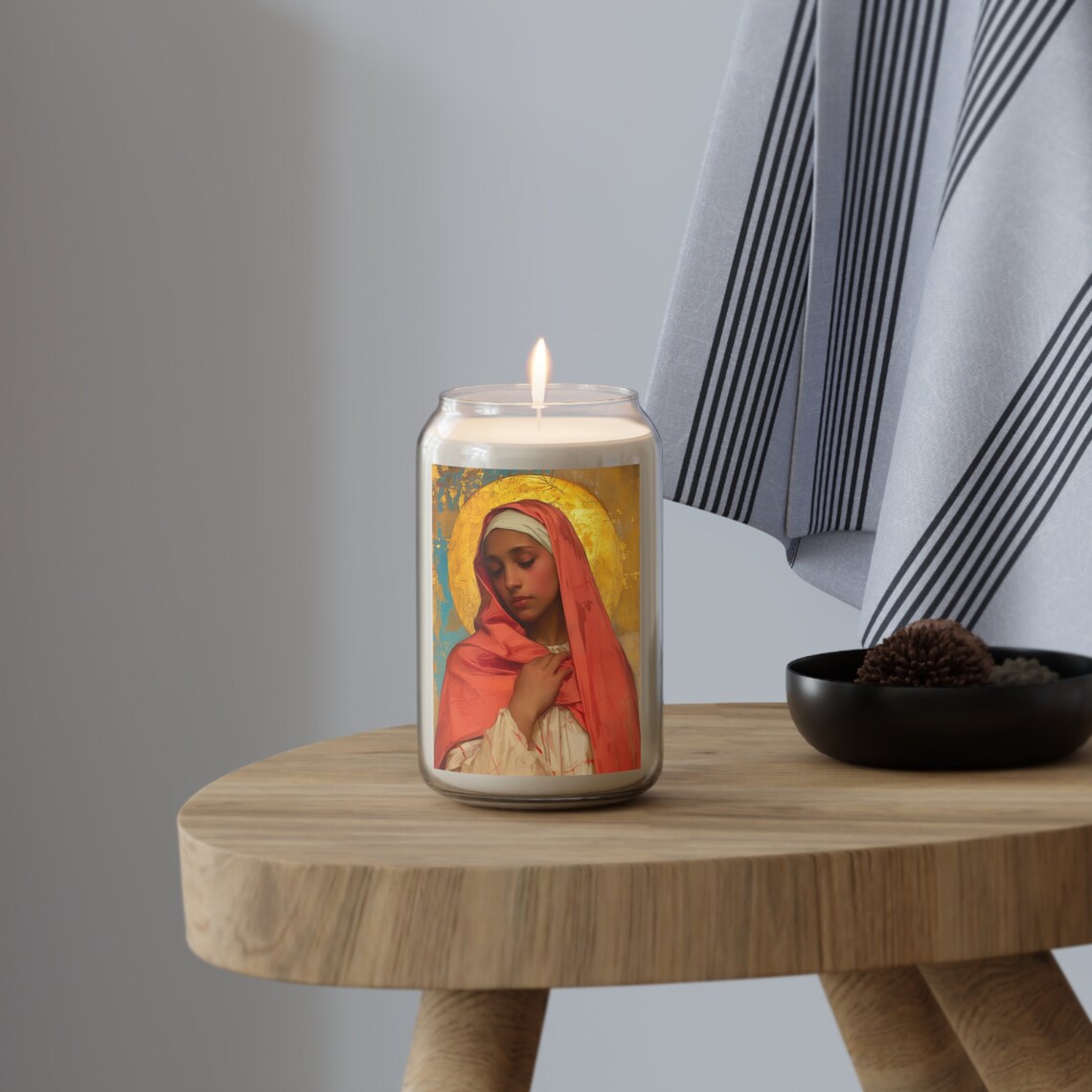 Saint Lea of Rome Candle - Scented Prayer Candle, 13.75oz - Religious ...