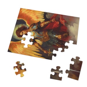Saint Michael the Archangel - Puzzle and Keepsake Tin - Religious ...