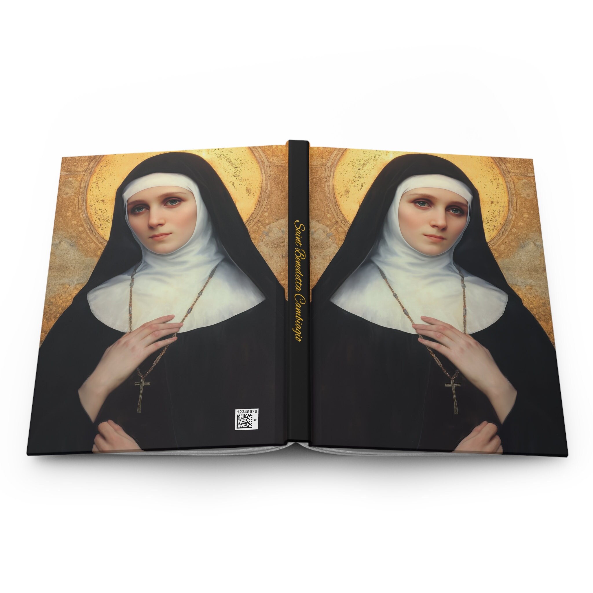 Saint Benedetta Cambiagio - Hardcover Lined Journal - Devotional ...