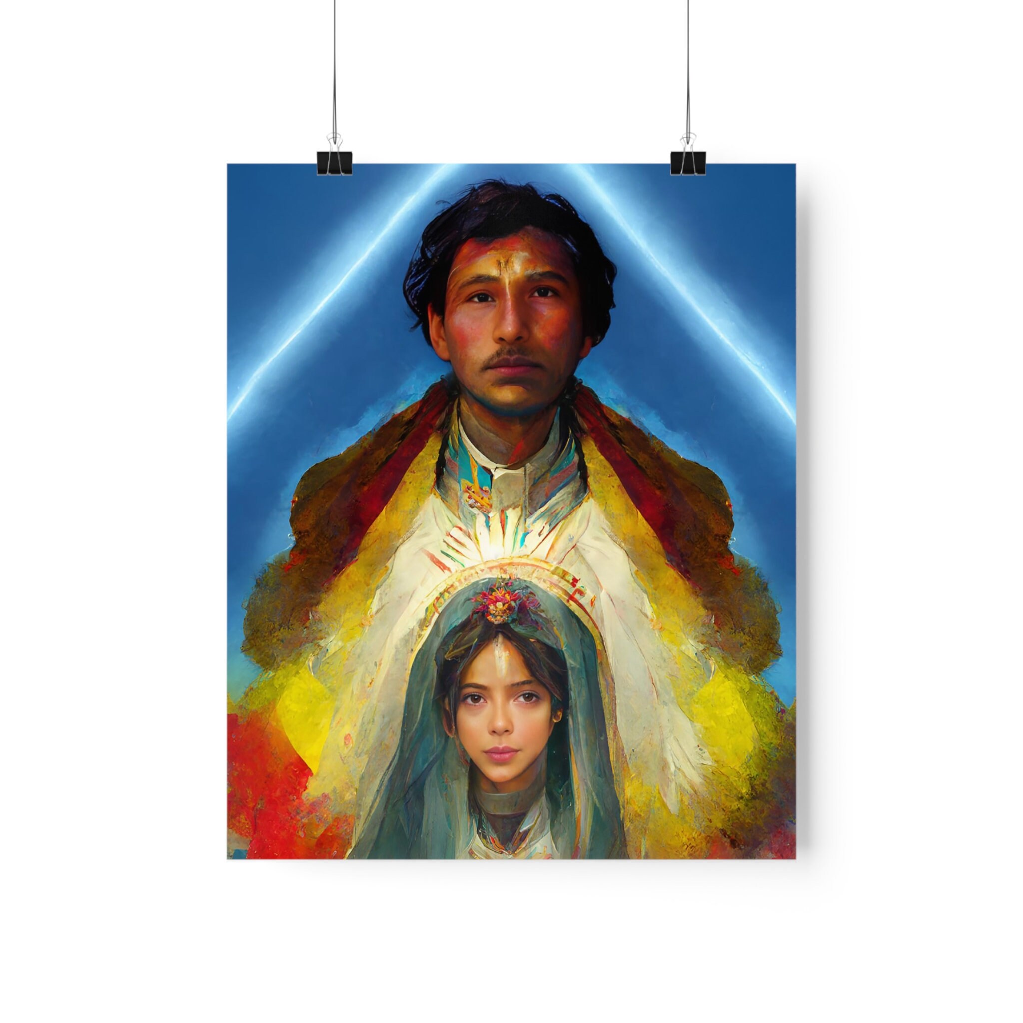 Saint Juan Diego Sanctified Souls Print Multiple Sizes Premium Matte ...