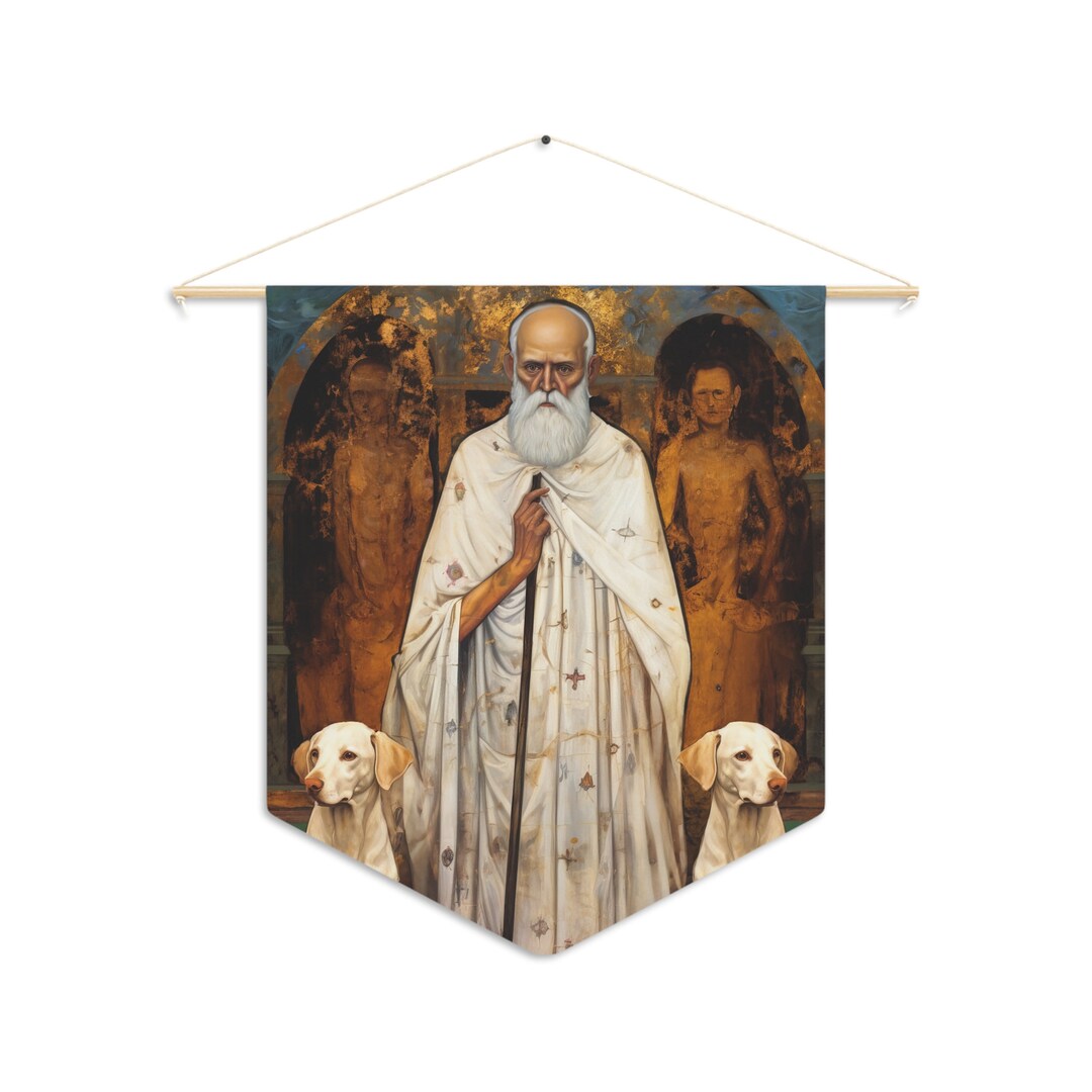 Saint Lazarus of Bethany Wall Banner / Wall Hanging - Unique Religious ...