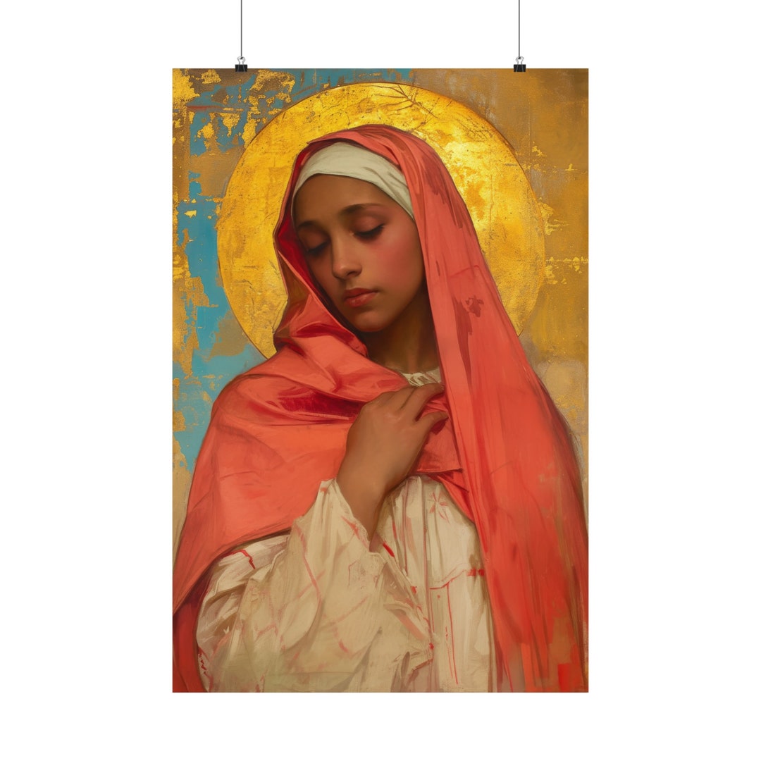 Saint Lea of Rome - Sanctified Souls Print - Multiple Sizes - Premium ...