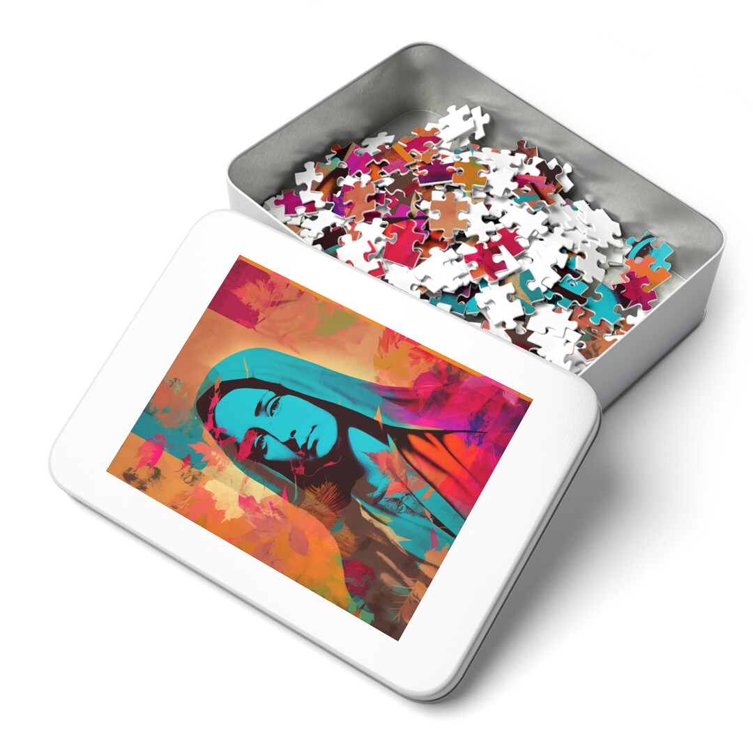 Mary the Blessed Virgin - Puzzle and Keepsake Tin - Religious Jigsaw ...