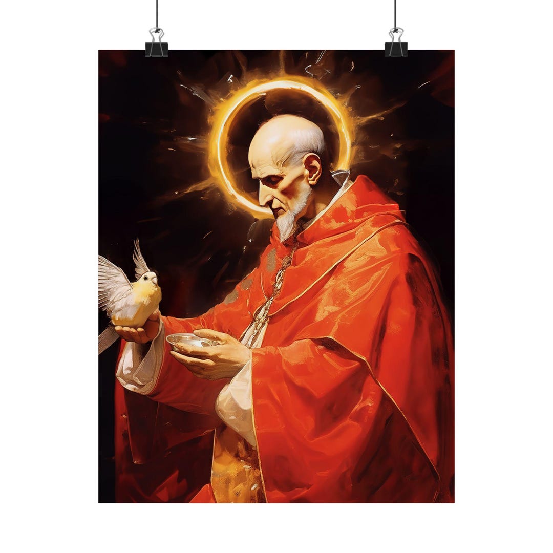 Pope Saint Gregory the Great Print - Sanctified Souls Print - Multiple ...