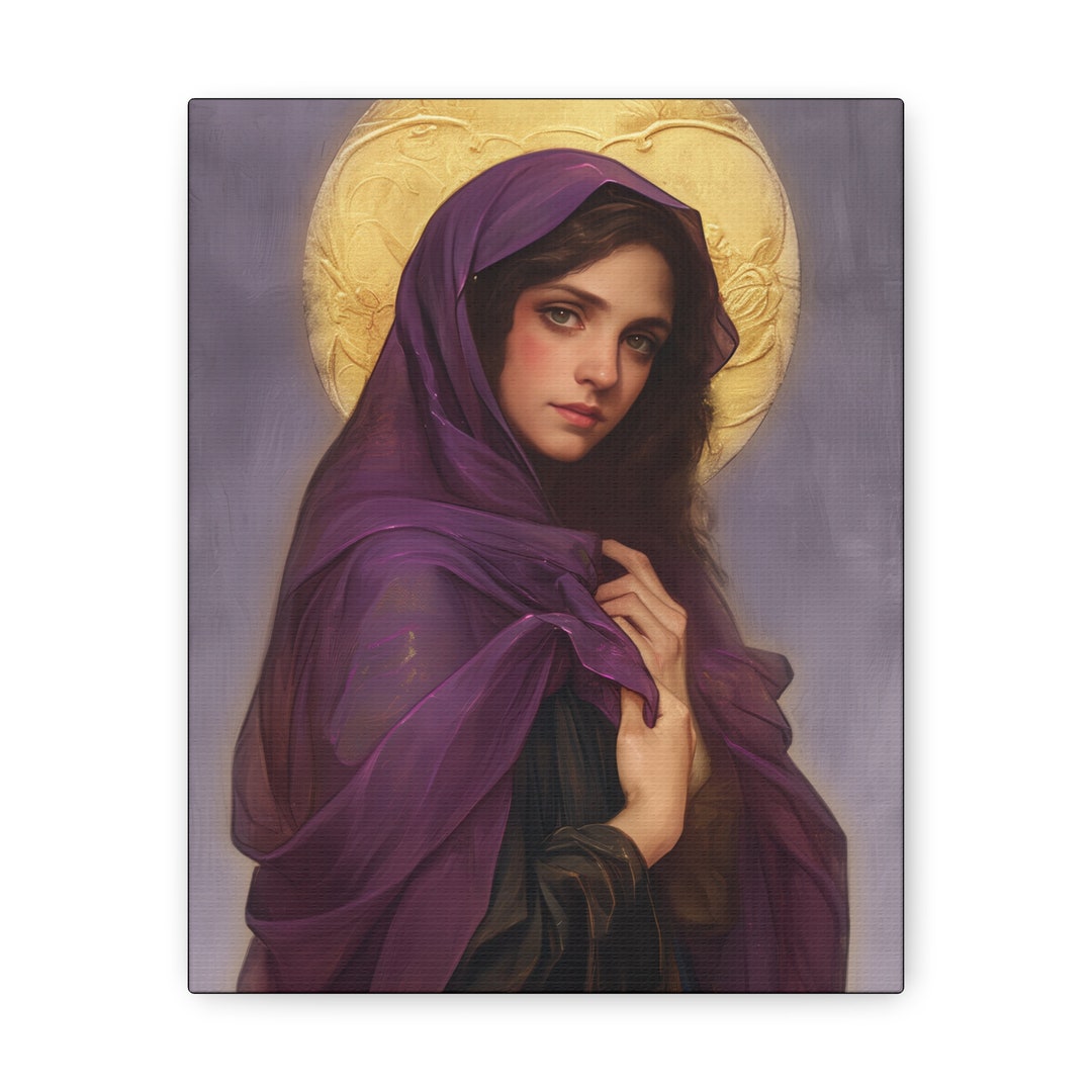 Saint Lydia Purpuraria / Lydia of Thyatira - Gallery Wrapped Canvas ...