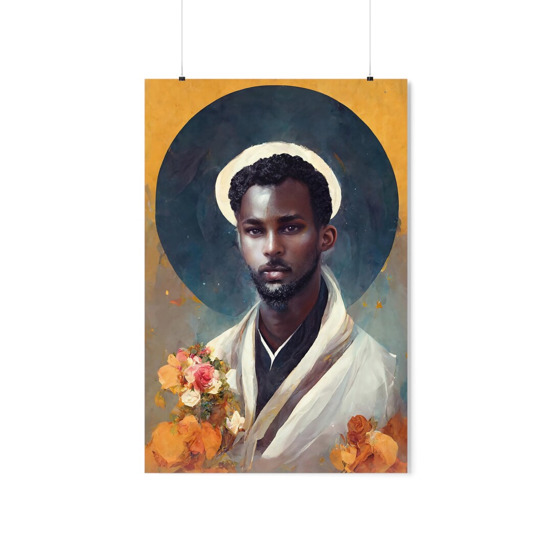 Saint Martin De Porres Print Sanctified Souls Print Multiple Sizes ...