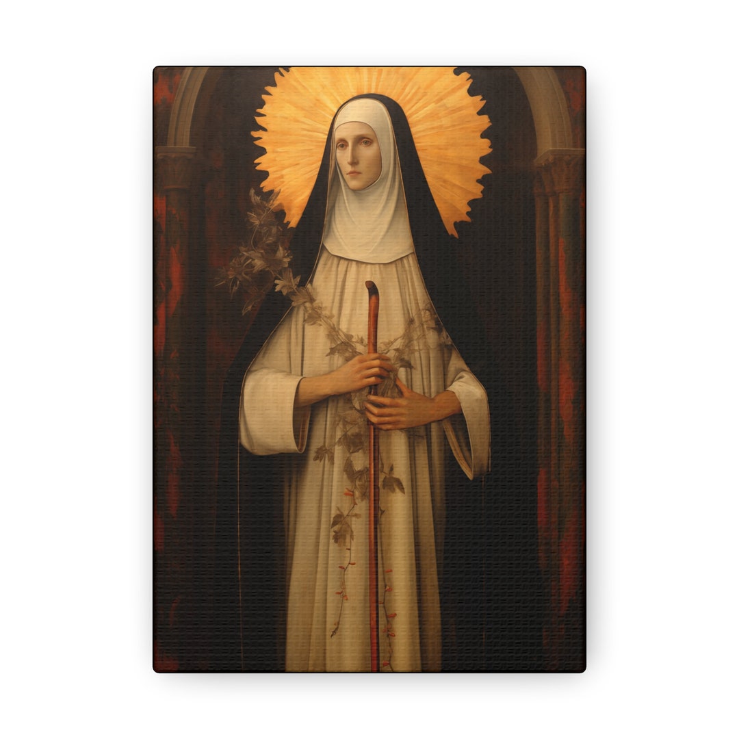 Saint Margaret of Castello - Gallery Wrapped Canvas - Sanctified Souls ...