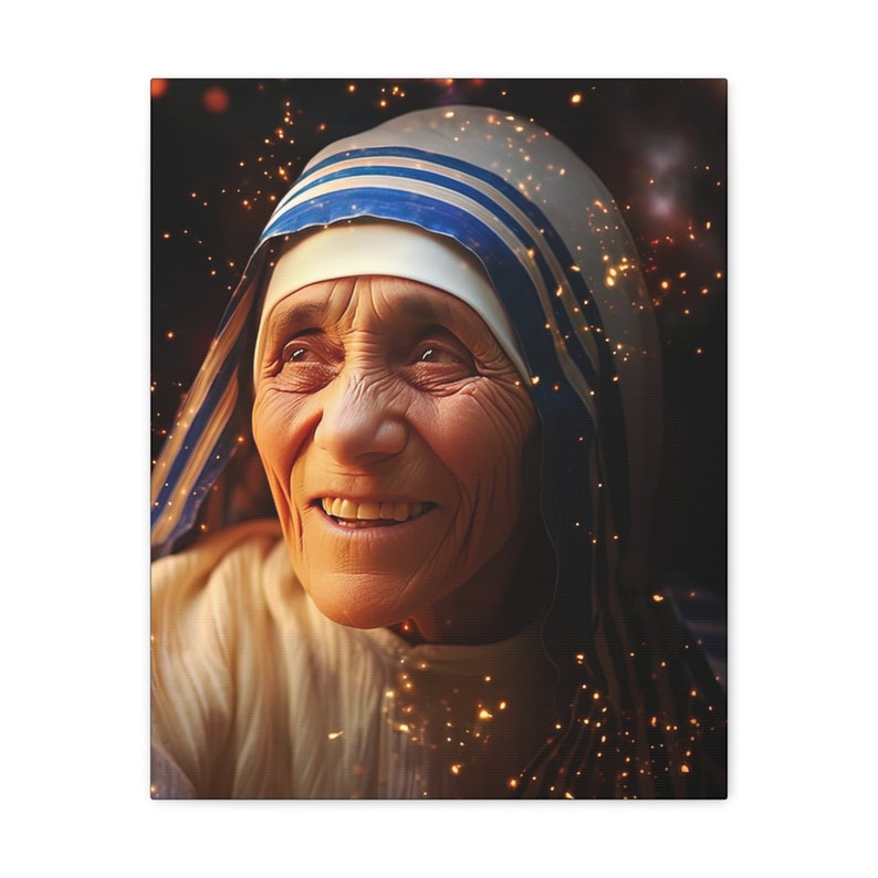 Saint Teresa of Calcutta - Mother Teresa - Gallery Wrapped Canvas ...