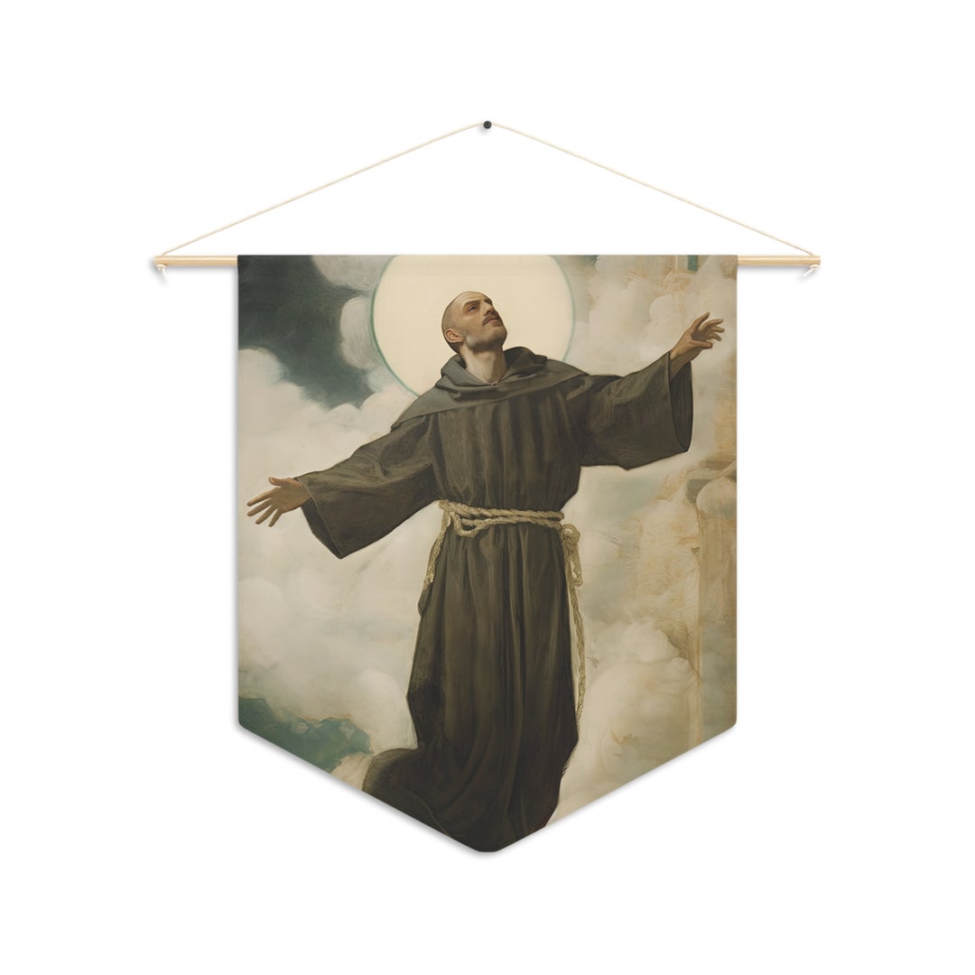 Saint Joseph of Cupertino Wall Banner / Wall Hanging - Our Lady of ...
