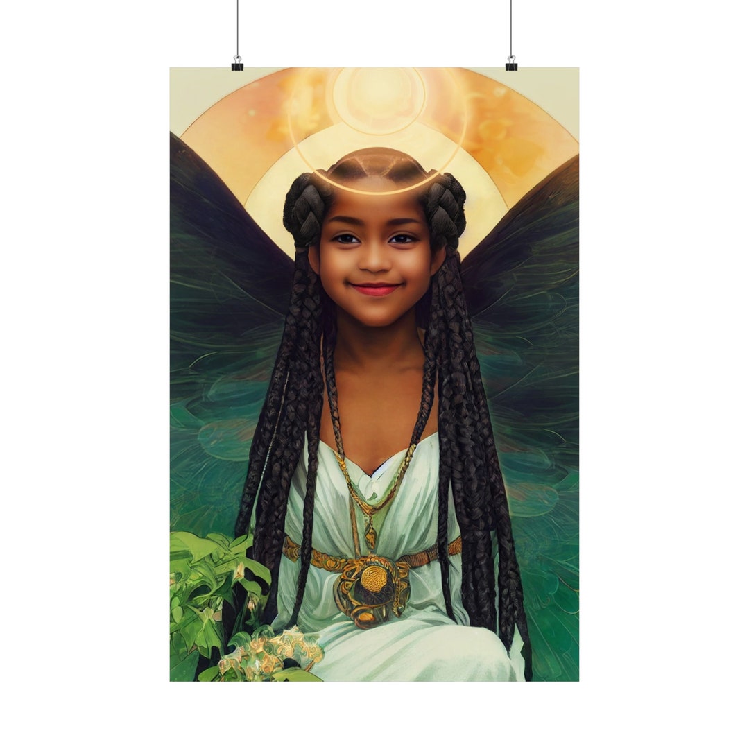 Sehaliah Poster Print Guardian Angel Art Print Multiple Sizes Premium ...