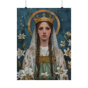 Saint Isabel of France Sanctified Souls Print Multiple Sizes Premium ...