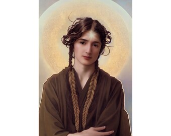 Jeliel Poster Print - Guardian Angel Art Print - Multiple Sizes ...