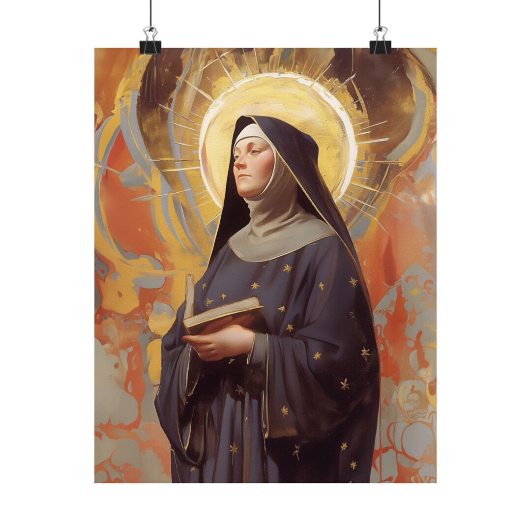 Saint Monica of Hippo - Sanctified Souls Print - Multiple Sizes ...