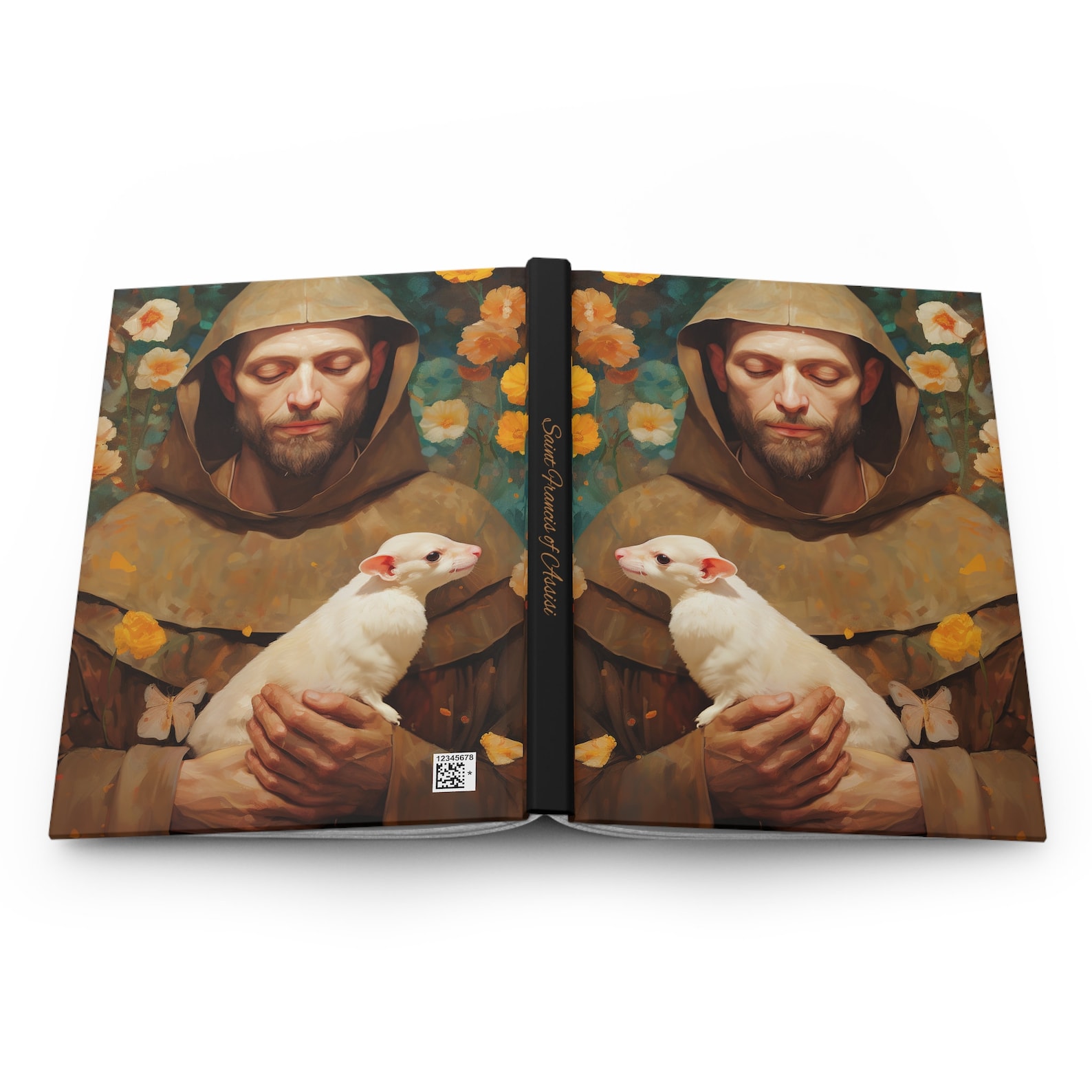 Saint Francis of Assisi Hardcover Lined Journal - Devotional Notebook ...