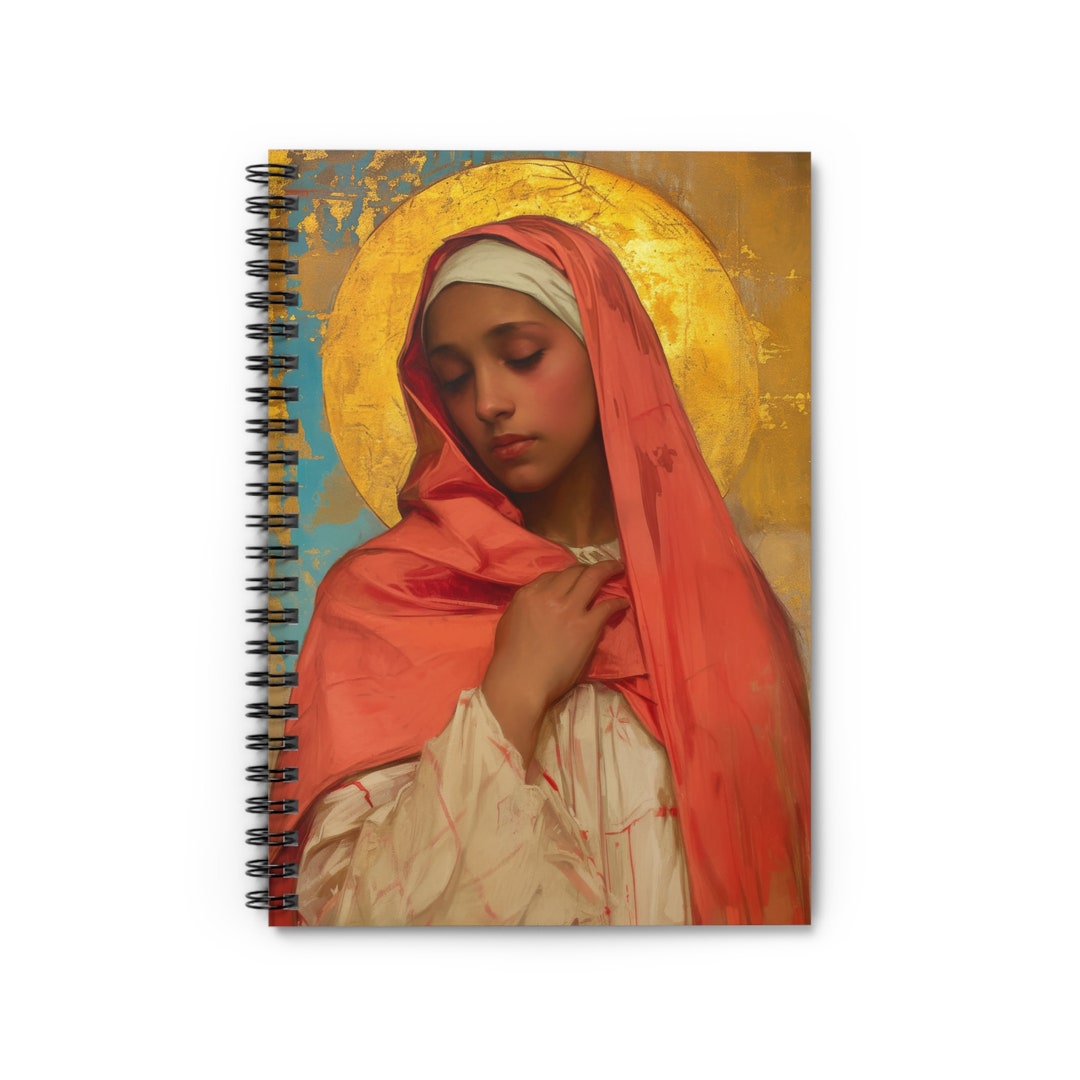 Saint Lea of Rome Spiral Journal - Sanctified Souls Art - Religious ...