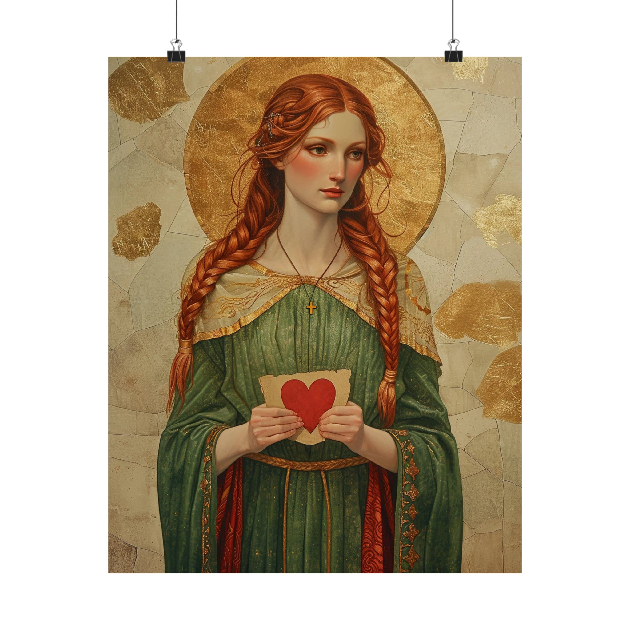 Saint Dwynwen - Sanctified Souls Print - Multiple Sizes - Premium Matte ...