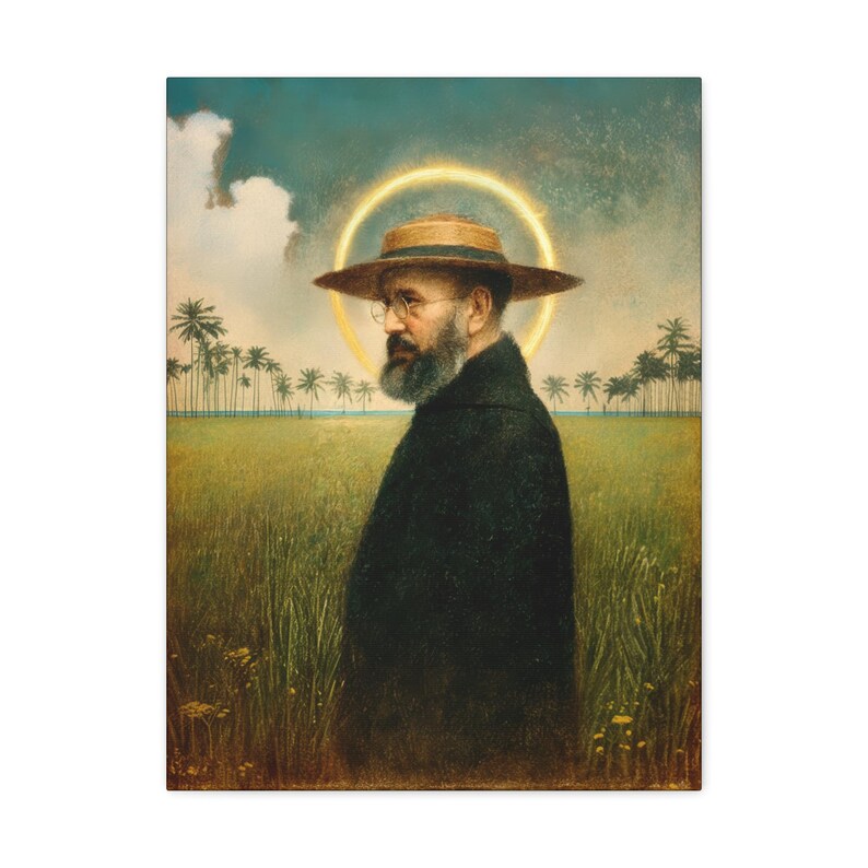 Saint Damien of Molokai - Museum Wrapped Canvas - Sanctified Souls ...