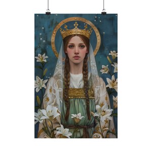 Saint Isabel of France Sanctified Souls Print Multiple Sizes Premium ...