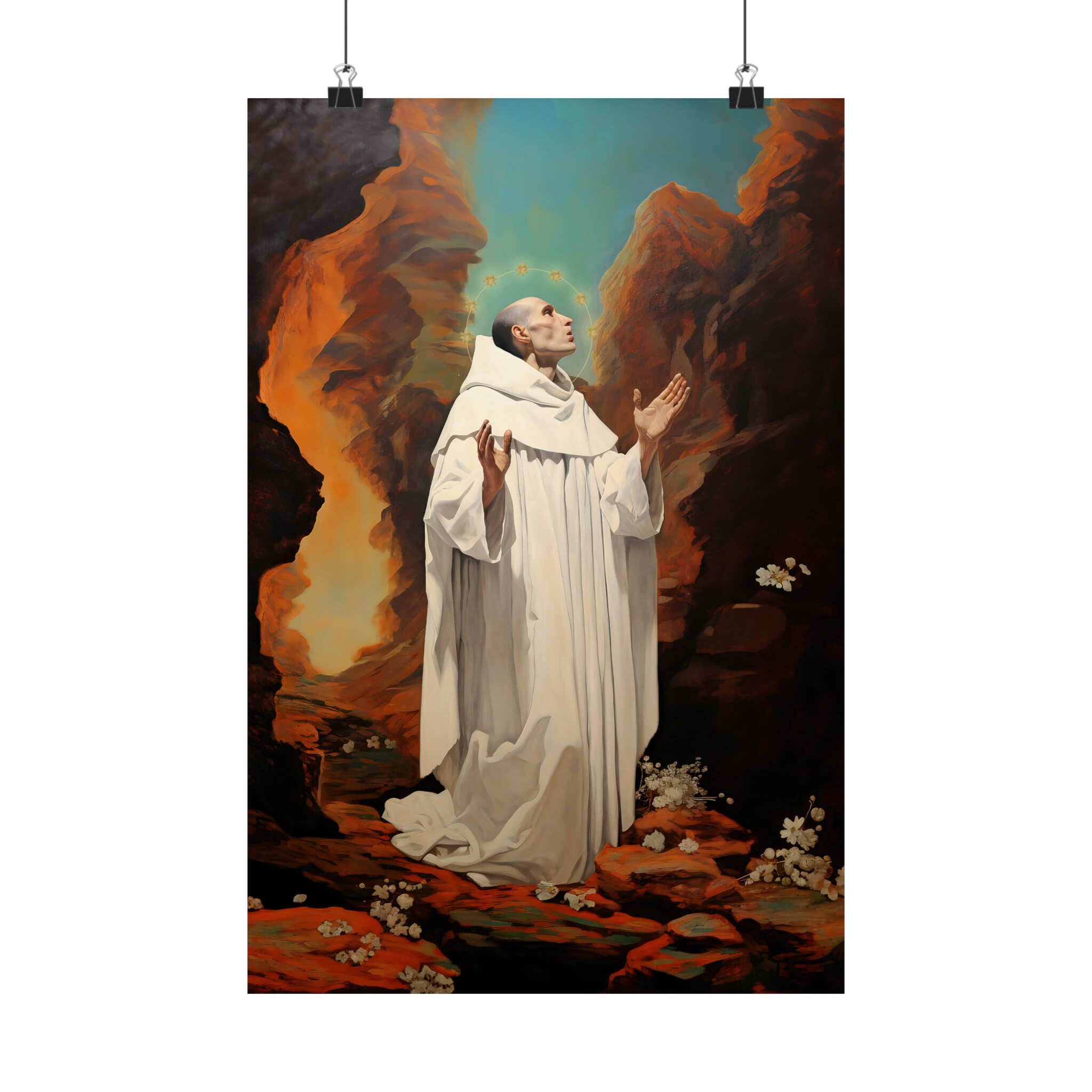 Saint Bruno Print - Sanctified Souls Print - Multiple Sizes - Premium ...