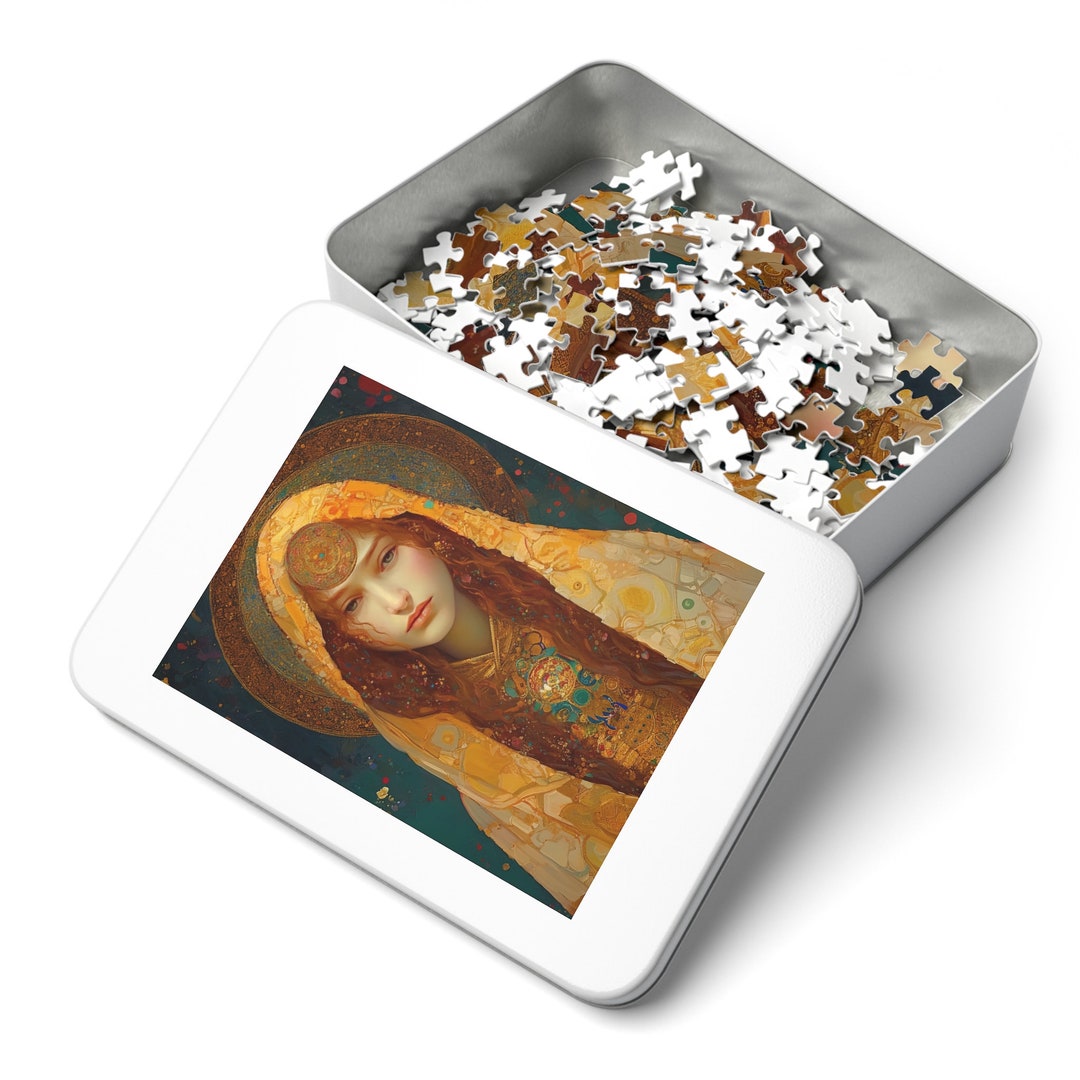 Saint Mary Magdalene - Puzzle and Keepsake Tin - Religious Jigsaw ...