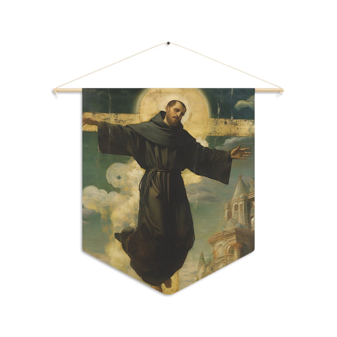 Saint Joseph of Cupertino Wall Banner / Wall Hanging - Our Lady of ...