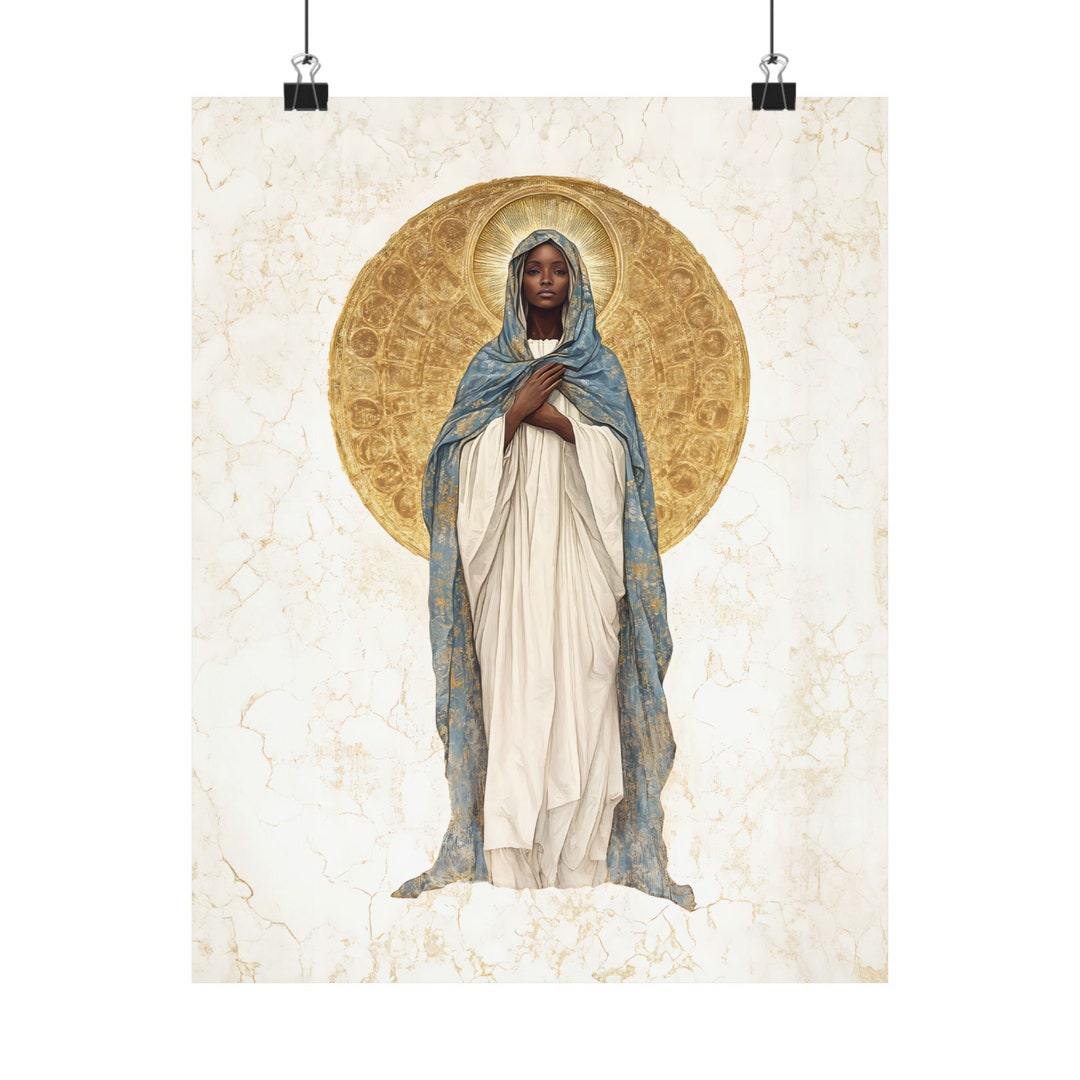 Our Lady of Kibeho- the Vision of Divine Peace - Sanctified Souls Print ...