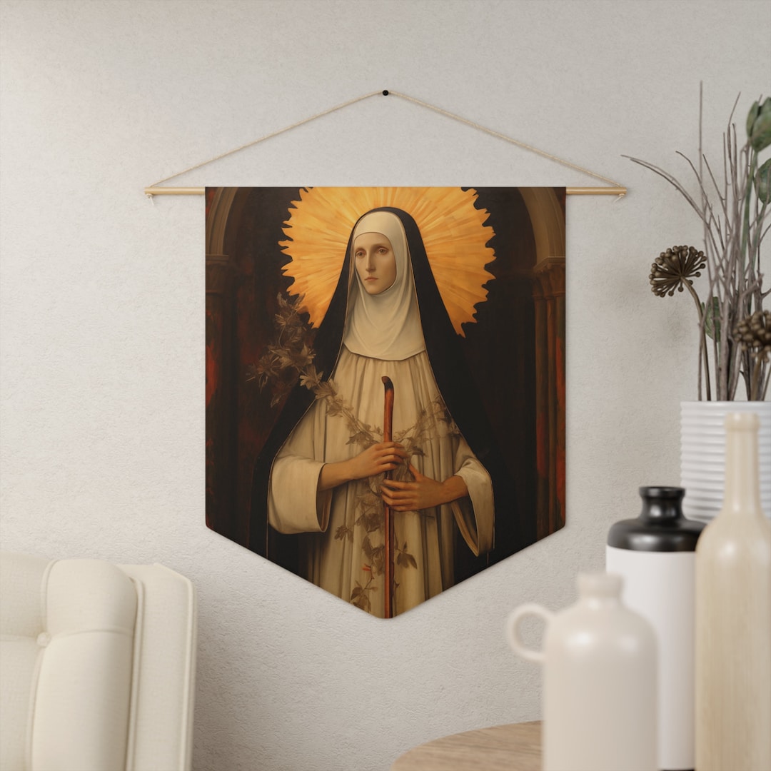 Saint Margaret of Castello Pennant / Banner / Wall Hanging Prayer Room ...