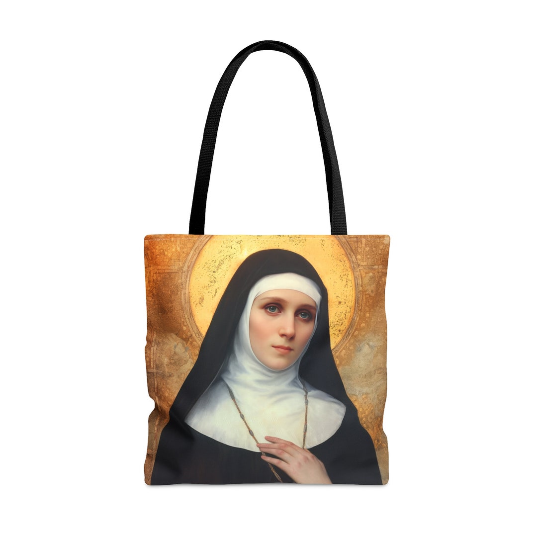 Saint Benedetta Cambiagio Tote Bag - Large Medium Small Faith Art Bag ...