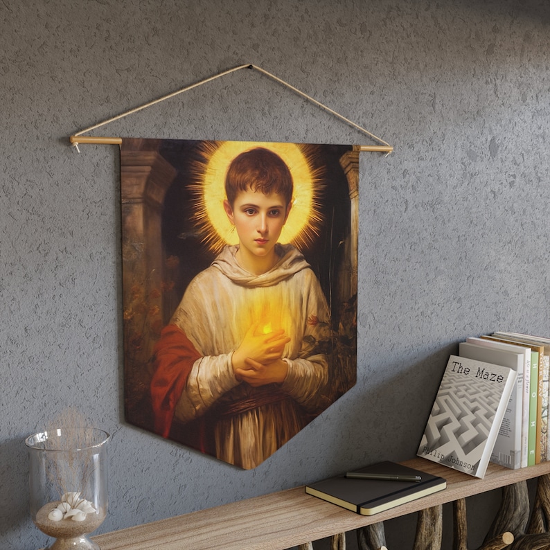 Saint Tarsicius/tarcisius Banner / Wall Hanging / Pennant - Prayer Room ...