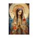 The Golden Mary Mary the Blessed Virgin Sanctified Souls Print Multiple ...