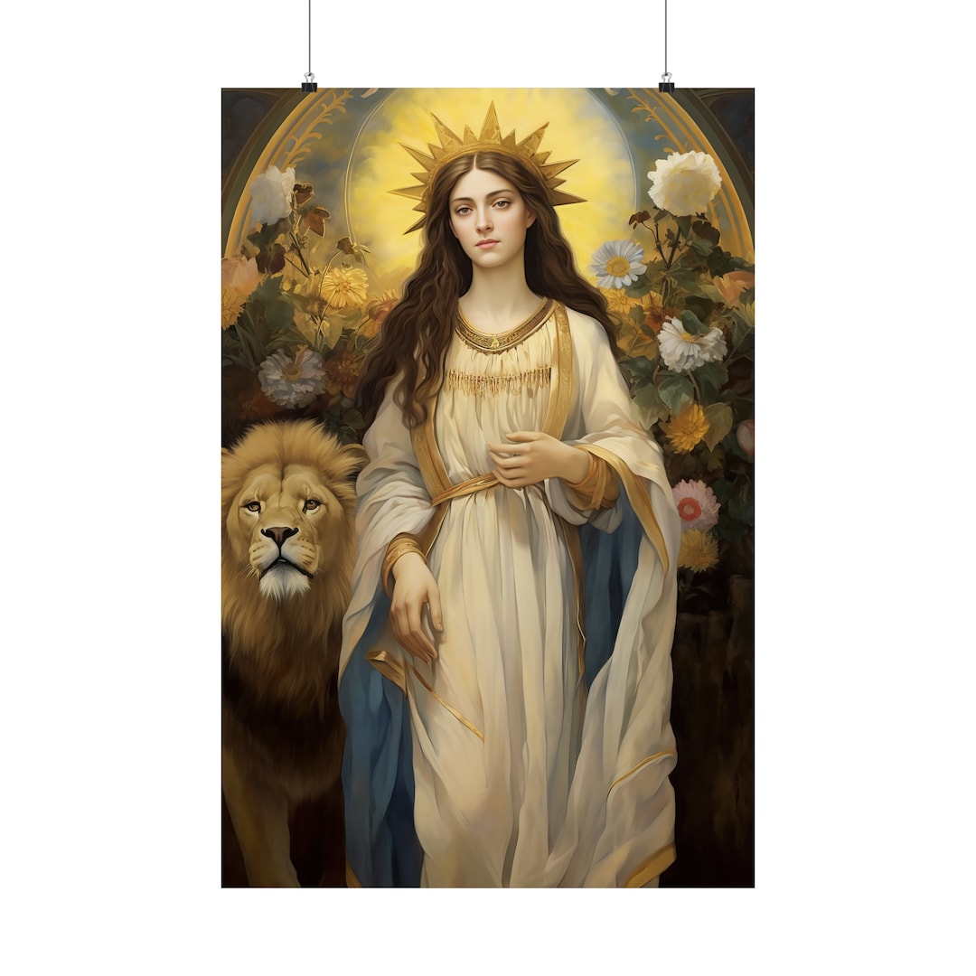Saint Thecla - Sanctified Souls Print - Multiple Sizes - Premium Matte ...