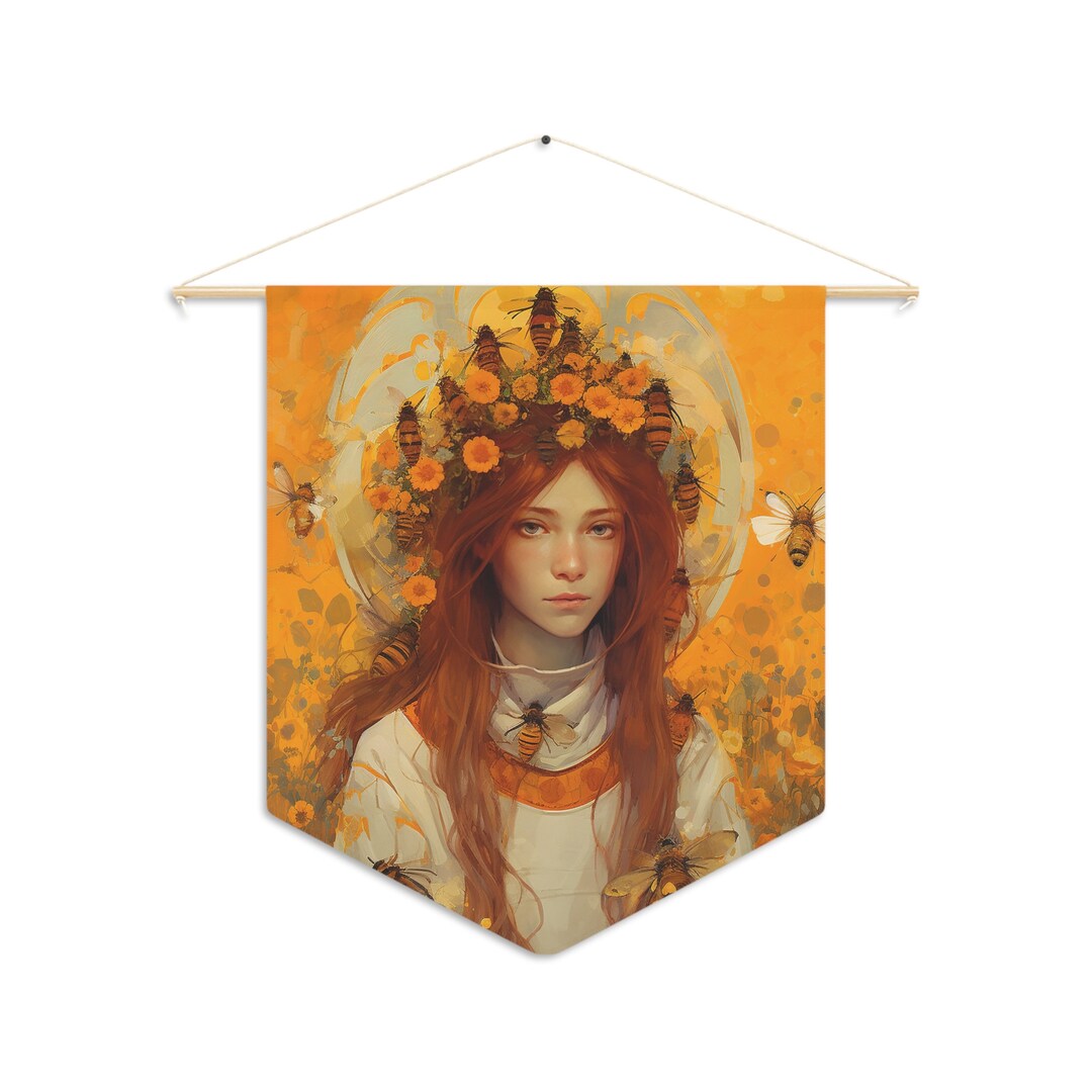 Saint Abigail Wall Banner / Wall Hanging / Pennant - Religious Art ...